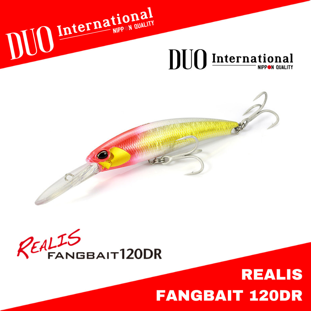 Duo Realis Fangbait 120DR Floating Lure 26.7g 120mm | Shopee Malaysia