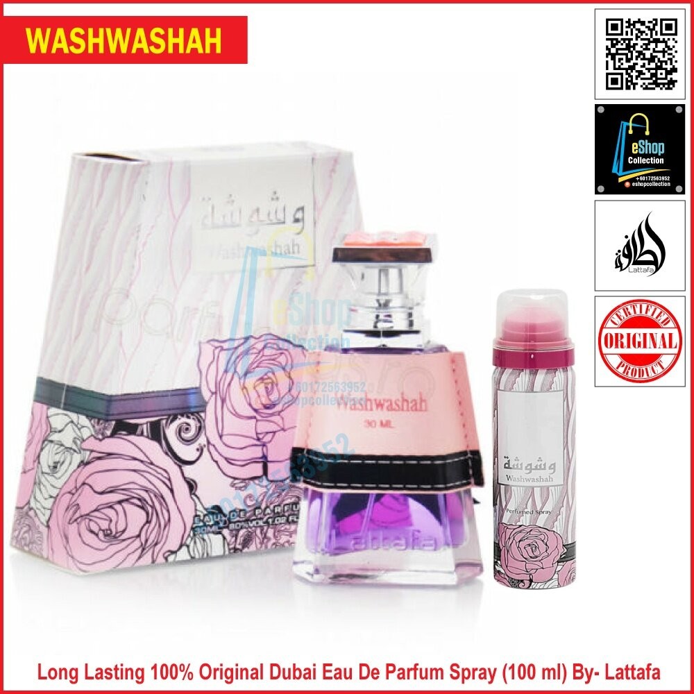 Washwashah Eau de Parfum By Lattafa Perfume100 ml | Shopee Malaysia