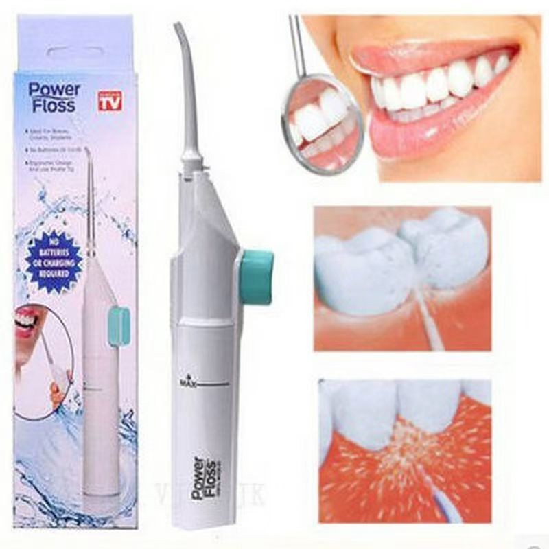 Ready Stock Tooth Scaler Power floss Handheld Manual Tooth Scaler Oral ...