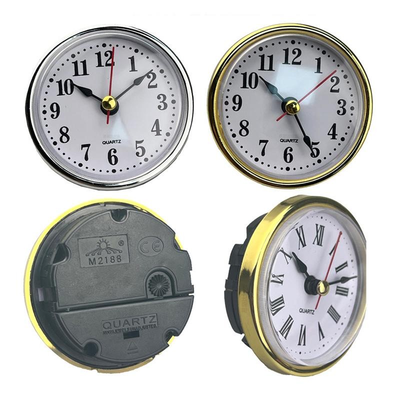 AN.MART Classic Clock Craft Quartz Movement Dia.65mm Round Clocks ...