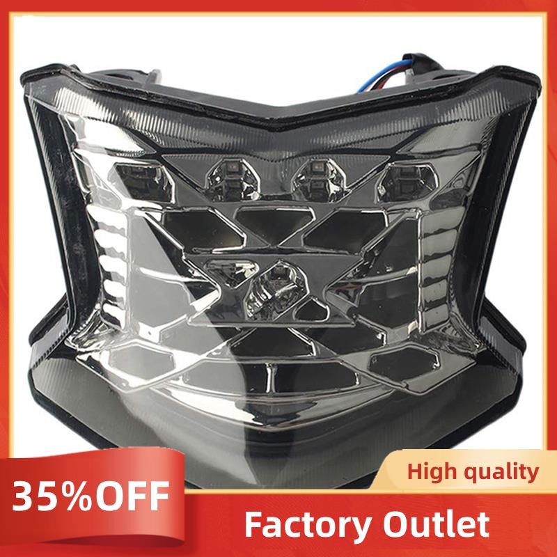 Motorcycle Integrated LED Tail Light Brake Stop Light Turn Signals for ...