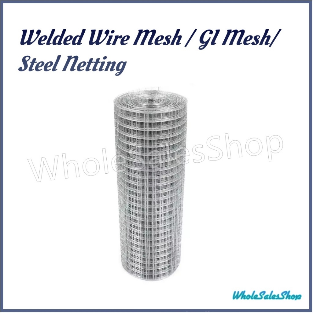 Welded Wire Mesh / GI Mesh / Steel Netting / Dawai Jaring | Shopee Malaysia