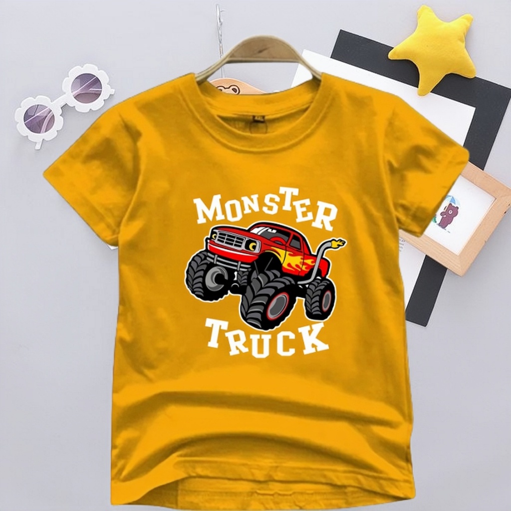 Monster Truck Distro Kids (2-10 Years) For Girls And Boys | Shopee Malaysia