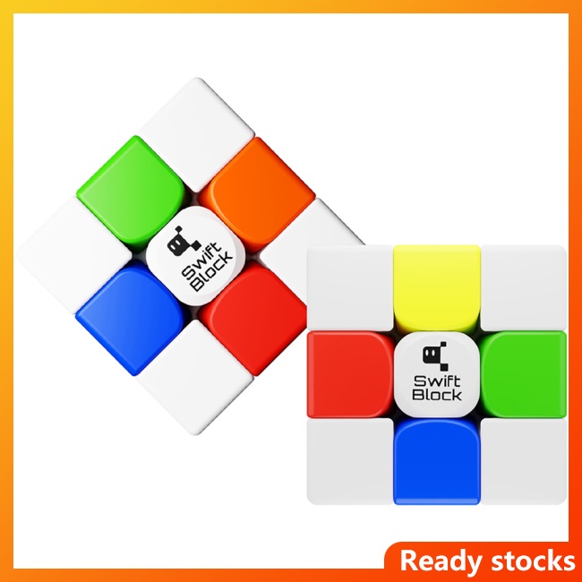 SY Gan Swift Block 355s 3x3 Magnetic Magic Speed Cube Stickerless ...