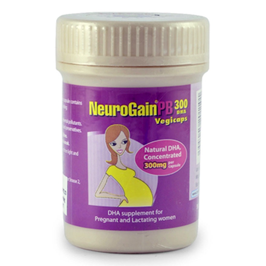 NeuroGain PB 300 DHA Vegicaps 700mg (30's) | Shopee Malaysia