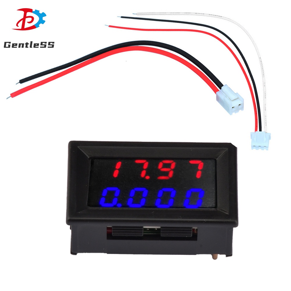 Digital Voltmeter DC 500V 10A Digital Voltmeter Ammeter Voltage Panel ...