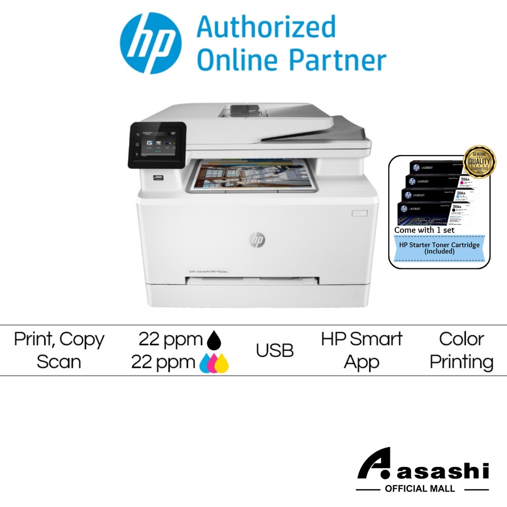 HP Color LaserJet Pro MFP M282NW Printer | Shopee Malaysia