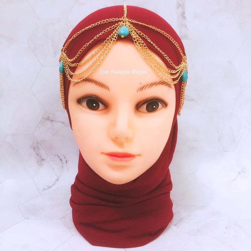Headchain Arabian headchain Bollywood Arab Arabian theme Bollywood ...