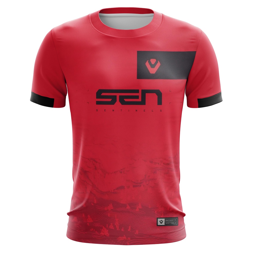 Sentinels Valorant 2023 Esports Jersey Game Player Fans Name Custom T ...