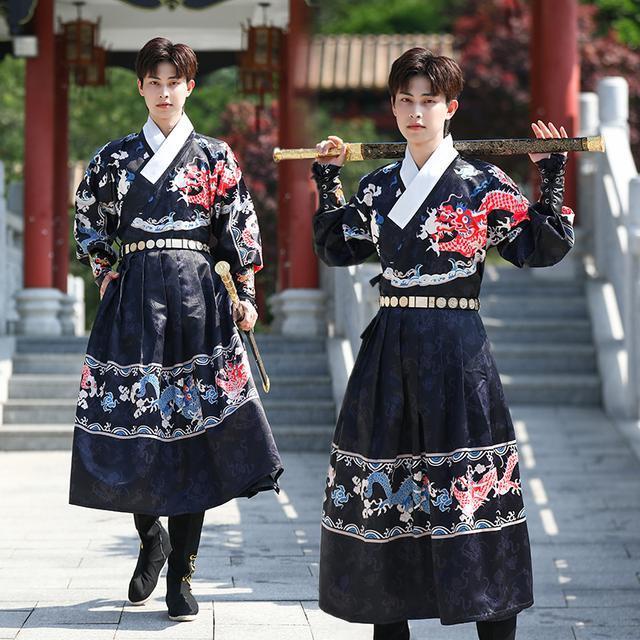 Ming Dynasty Hanfu Flying Fish Clothing Royal Guards Embroidered Spring ...