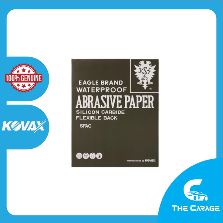 KOVAX EAGLE Waterproof SandPaper (100pcs/box) - Car paint sanding ...