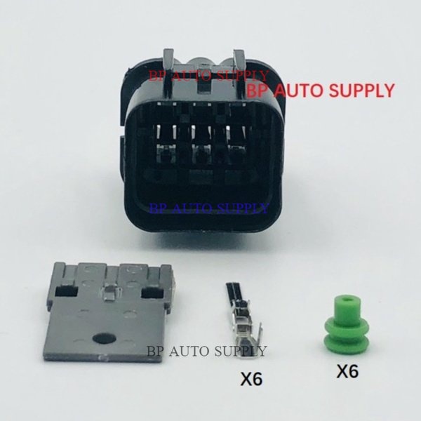 1PCS 6PIN Mitsubishi EVO Mazda Hyundai Idle Control Valve Injector ...