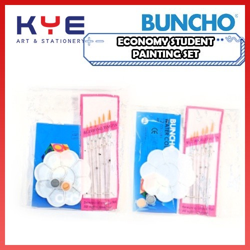 Buncho Economy Student Painting Set Water Colour / Painting Value Pack ...