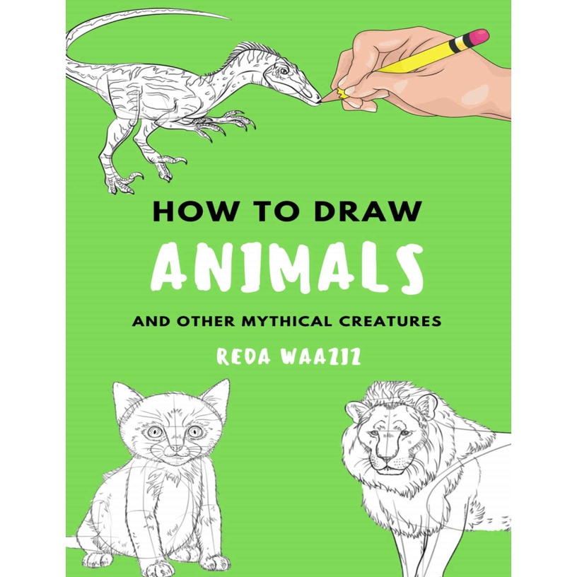 (ART) How To Draw Animals - Animals Drawing Tutorials | Shopee Malaysia