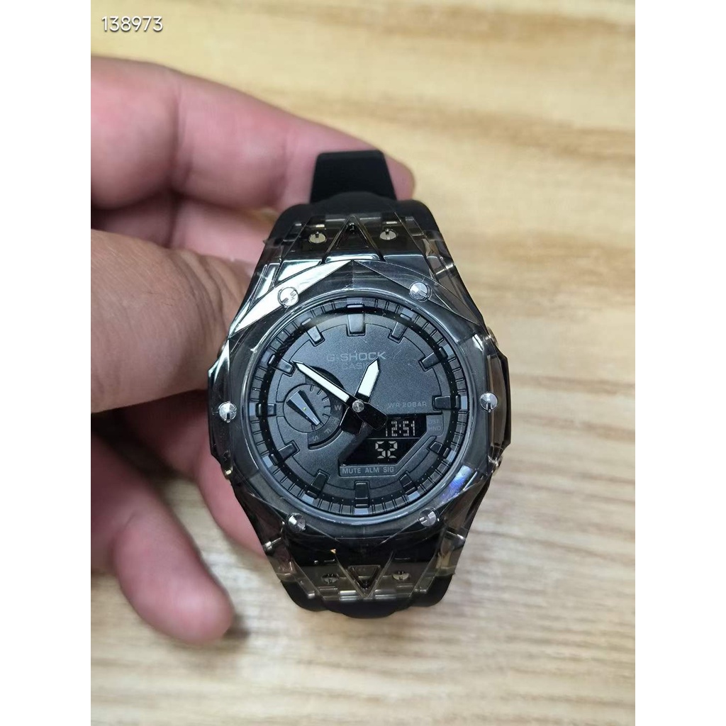G-SHOCK GA-2100SRS AP Series Transparent Gray Black Sports Watch GA ...