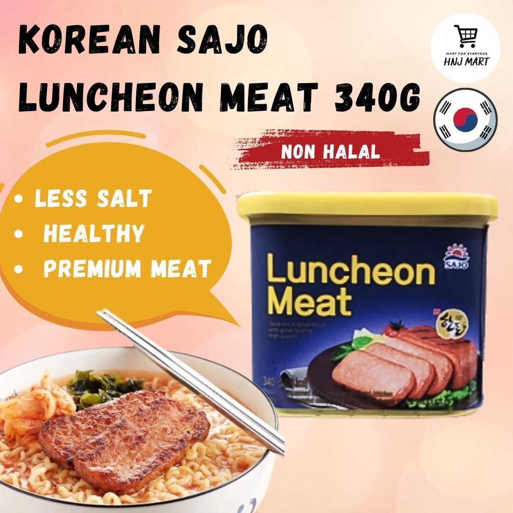Korean Sajo luncheon meat 340g / Ham | Shopee Malaysia