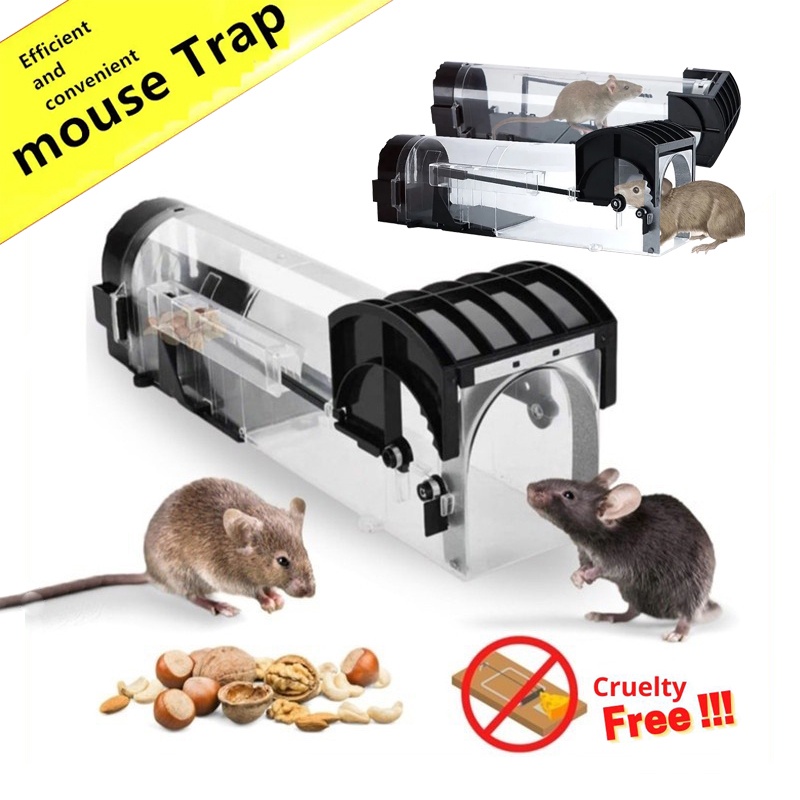Mouse Rat Mice Trap Smart Transparent Mouse Trap Rat Rodents Cage Rat ...