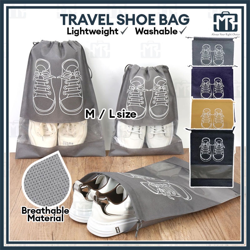 MR Travel Shoe Bag Dustproof Shoe Organizer Storage Bag Shoe Pouch ...