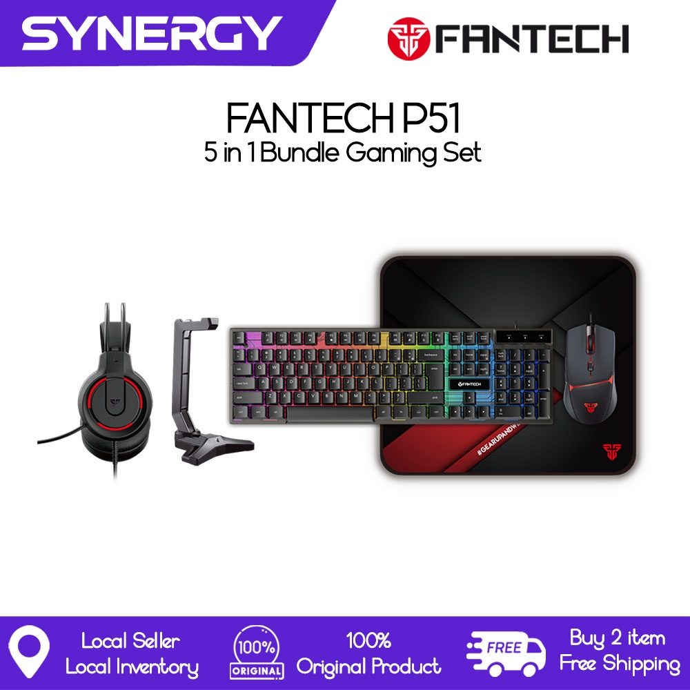 Fantech P51 5 in 1 Power Bundle Set | Shopee Malaysia