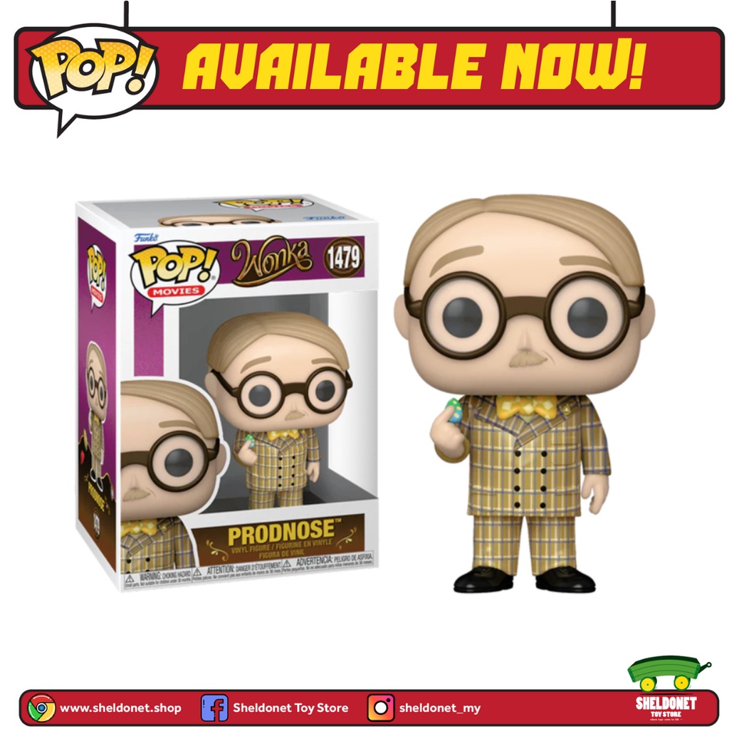 Funko Pop! Movies: Wonka - Prodnose | Shopee Malaysia