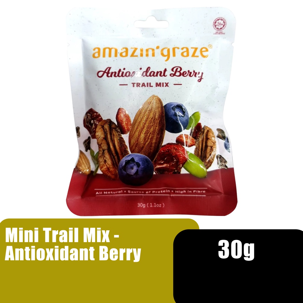 AMAZIN' GRACE MINI TRAIL MIX 30G - ANTIOXIDANT BERRY (AG42001 ) HTM ...