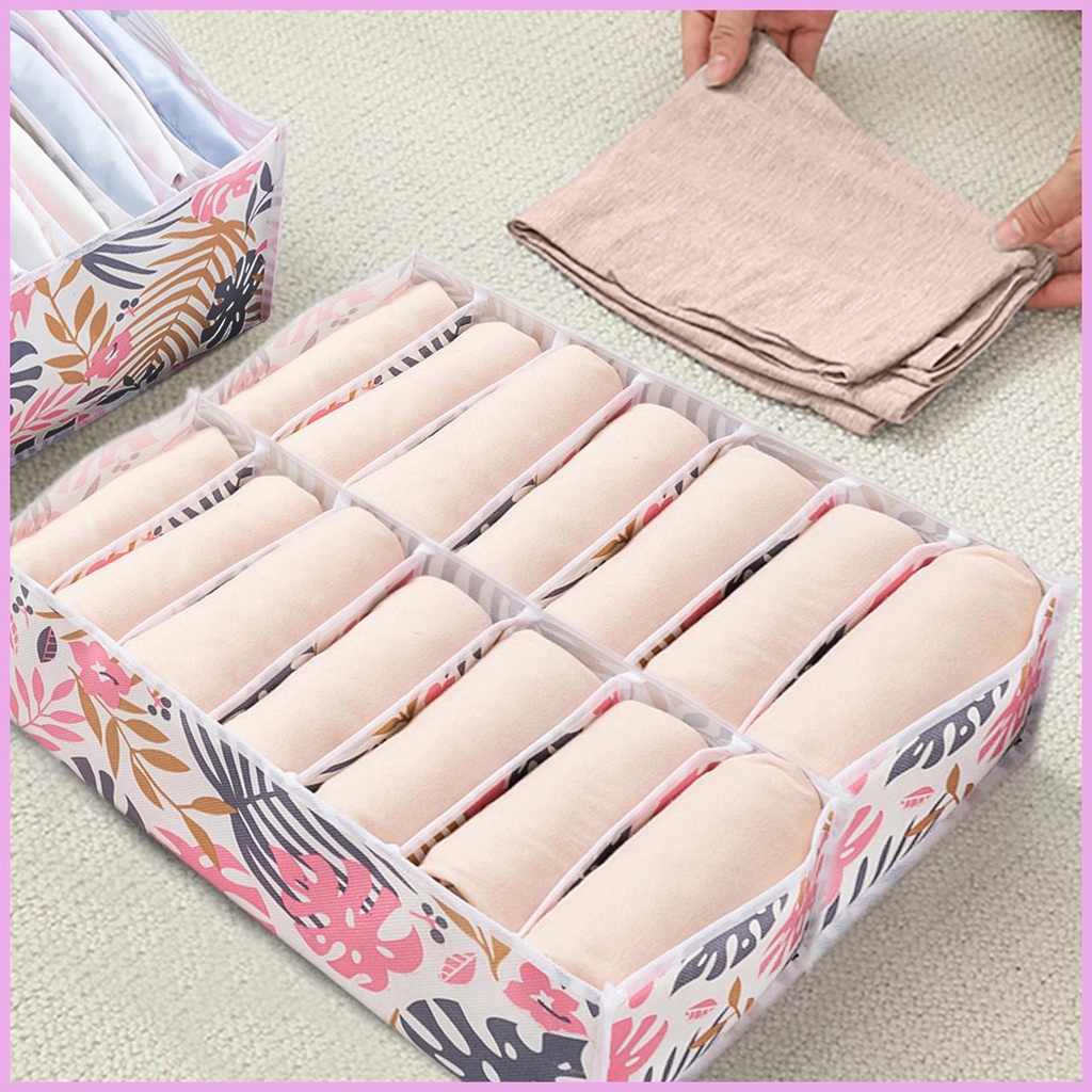 Bra Storage Box Collapsible Storage Drawer Divider Organizer Bra ...