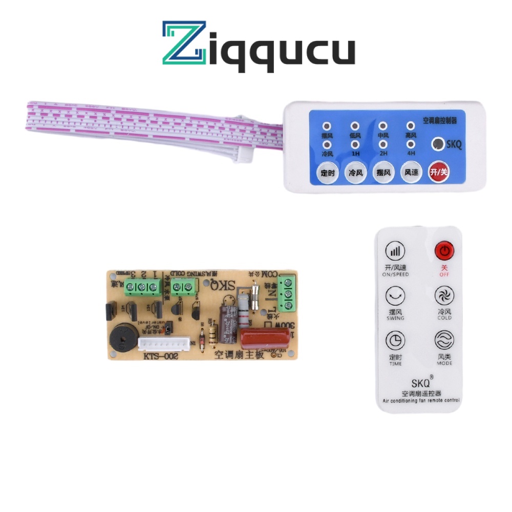 ZIQQUCU Air Conditioning Fan Electric Fan Circuit Universal Board ...