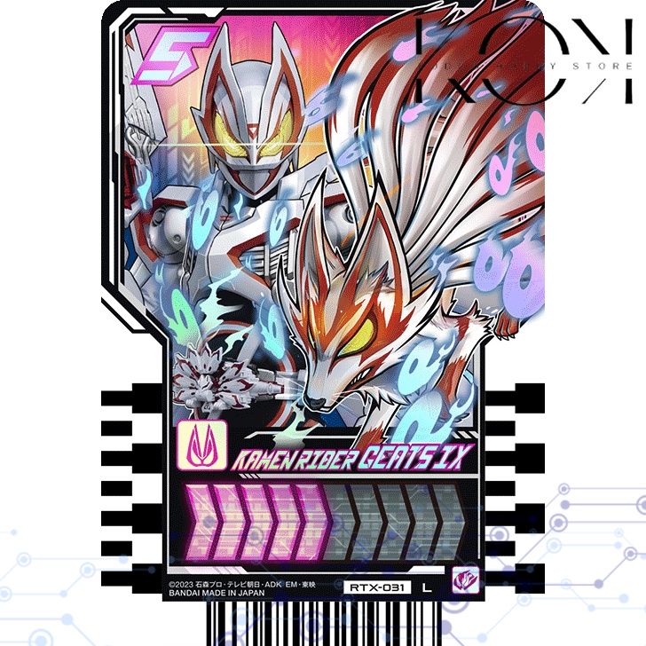 Bandai Kamen Rider Gotchard DX Ride Chemy Trading Card RTX-031 Kamen ...