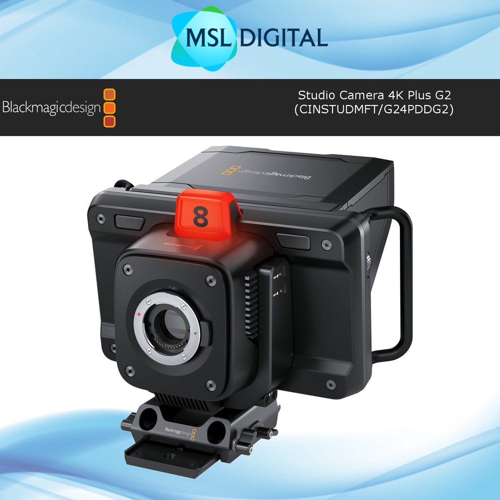 Blackmagic Design Studio Camera 4K Plus G2 (CINSTUDMFT/G24PDDG2) | Shopee Malaysia