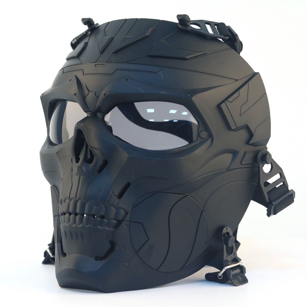 Outdoor Tactical Mask Skull Alien Shape Full Face Mask Protective Mask ...