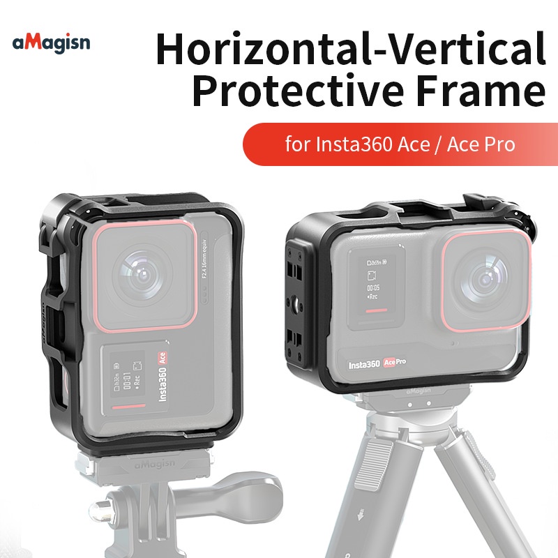 aMagisn for Insta360 Ace Pro2/ Ace Rabbit Cage Ace Pro Bezel Action Camera Accessory | Shopee ...