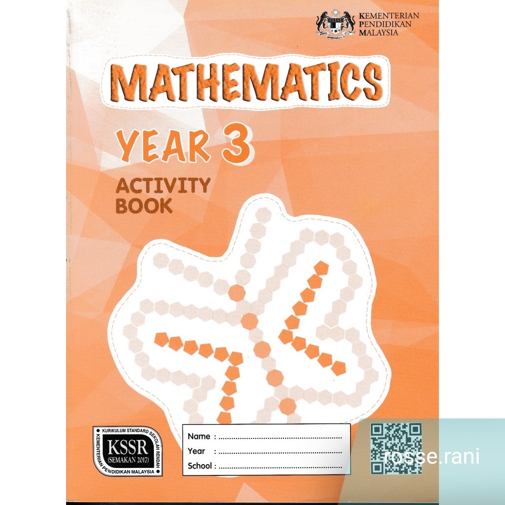 DBP: Buku Aktiviti Mathematics Year 3 DLP Activity Book | Shopee Malaysia