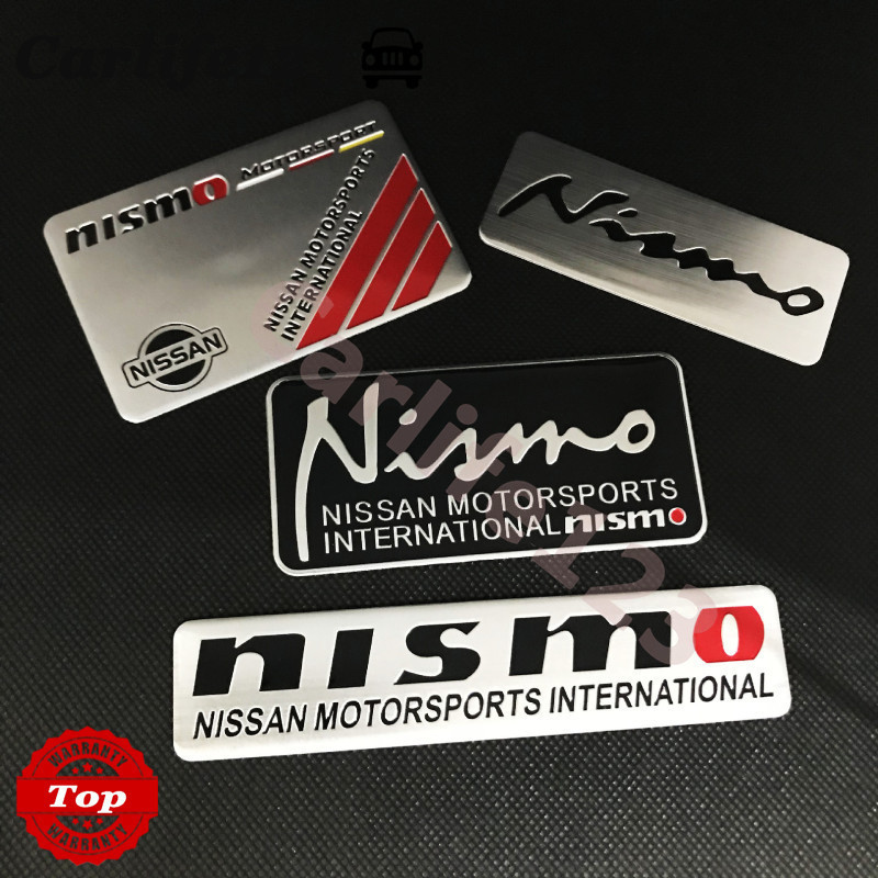 Nissan Nismo Letter Aluminum Car Body Sticker Decal Badge For X Trail