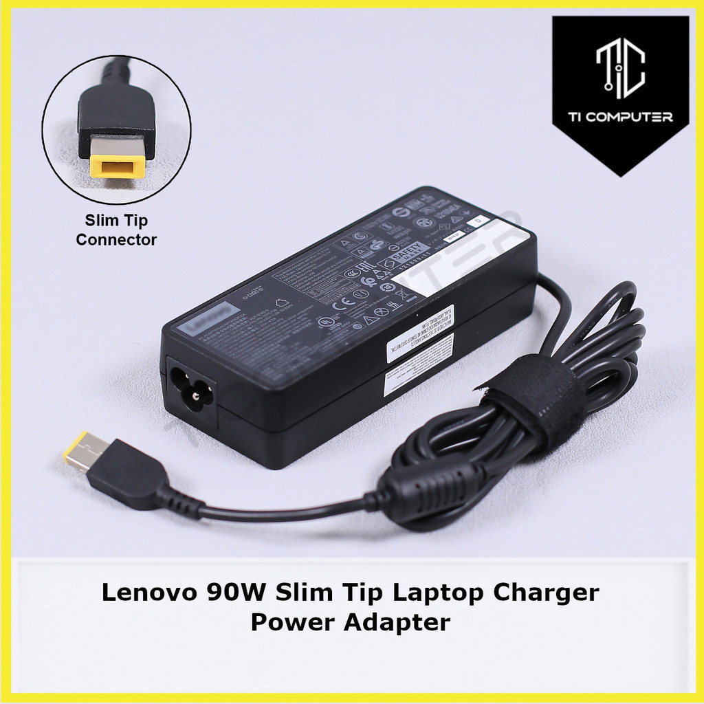 Lenovo 90W 20V 4.5A Slim Tip Laptop Charger 00PC758 SA10J20150 Power ...
