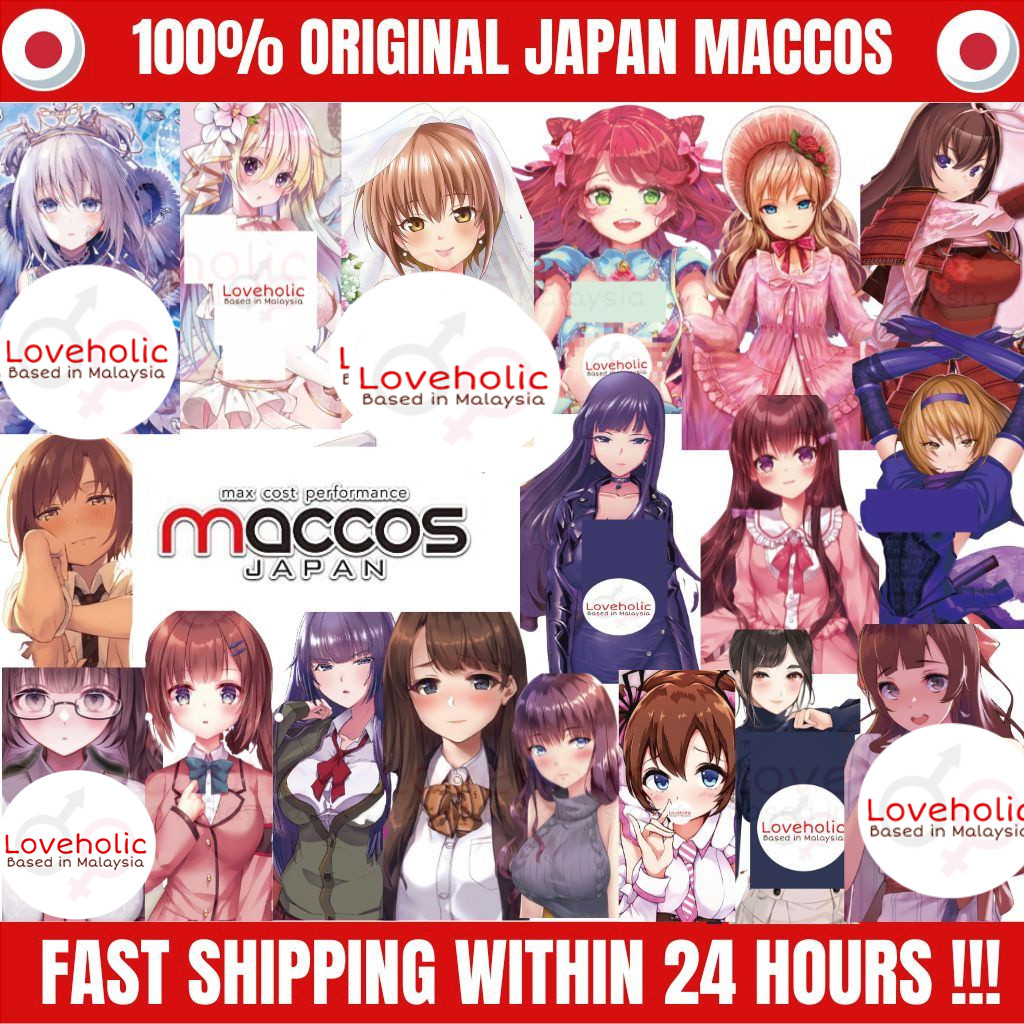 MACCOS Japan Koleksi Anime Lelaki Easy Meko Nankou Anime Collection ...