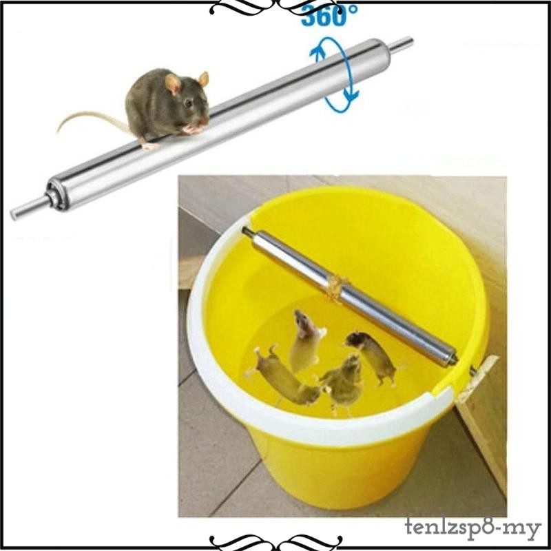 [Tenlzsp8] Rolling Mousetrap Roller Stainless Steel Lightweight Mice ...