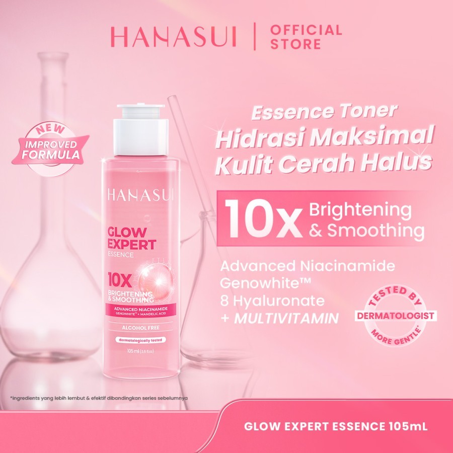Hanasui Glow Expert Toner Essence NEW Improved Formula - Maximum ...