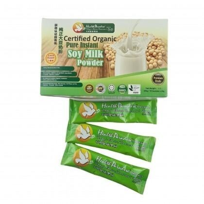 Health Paradise Organic Pure Instant Soya Milk Powder (Less Sugar ...