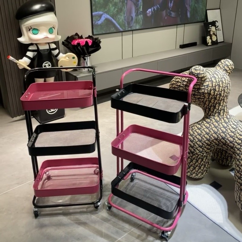 Shopee Official Snoopy Shelf Floor-standing Snacks Multi-Layer Storage ...