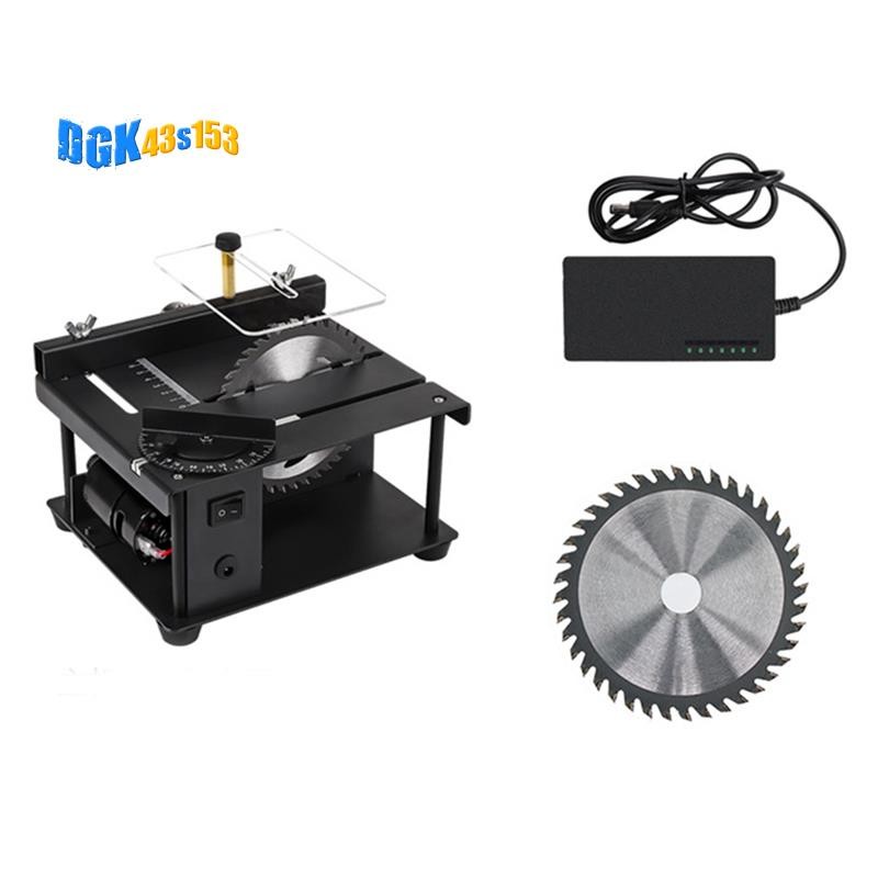 200W Table Saw Mini Desktop Electric Saw Cutter Speed Angle Adjustable ...