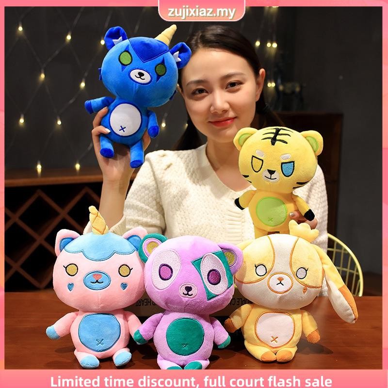 Funneh Plush Toy Its The Krew Merch Teddy Bear Cartoon Itsfunneh ...