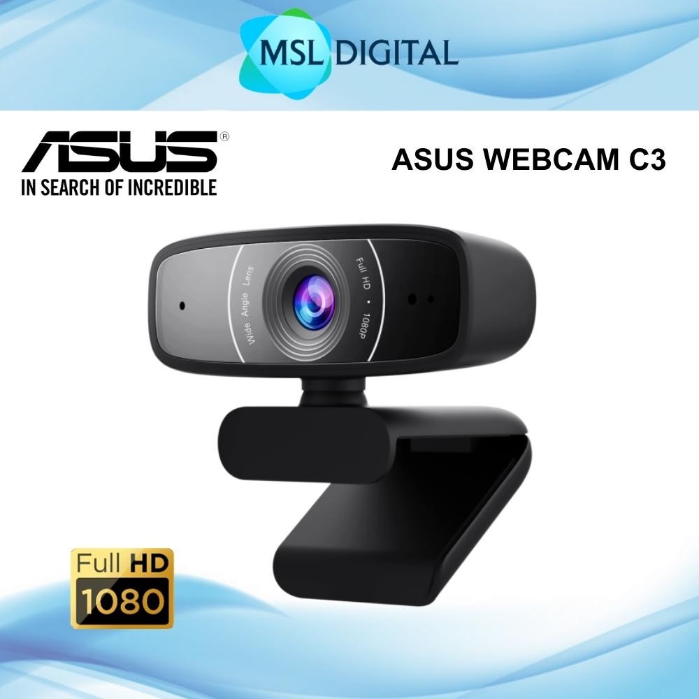 ASUS Webcam C3 1080p 30fps Wired USB Camera | Shopee Malaysia