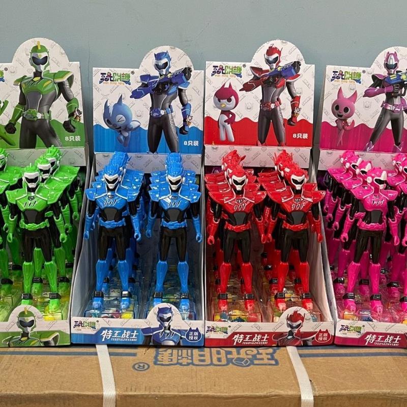 MINIFORCE MINI AGENT X VOLT MAX LUCY SAMMY JACKY KIDS Transformer Toys ...