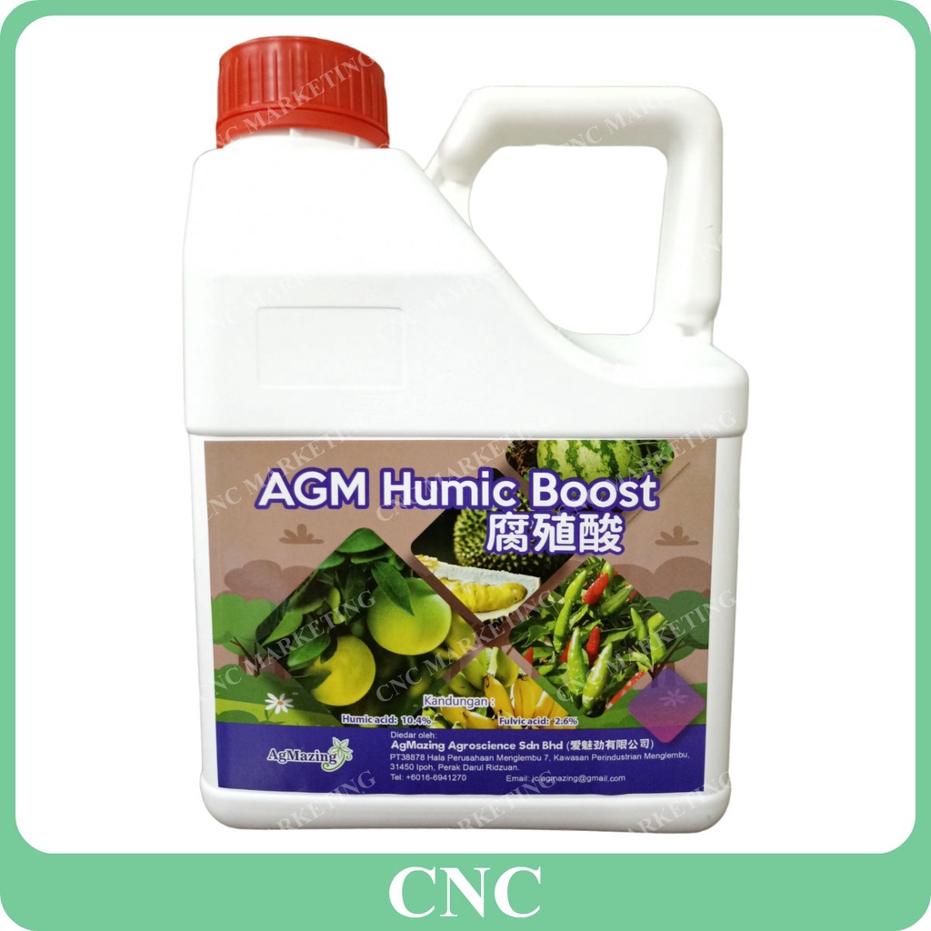 4L AGM Humic Boost AgMazing Humic Acid Asid Humik Kuat Tanah Soil ...