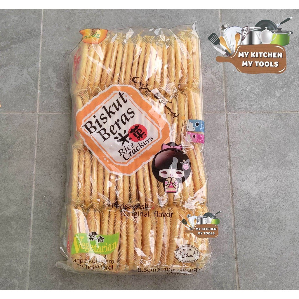 8.5g x 40pcs Healthy Akiko Rice Crackers / Rice Crackers, Akiko Biskut ...