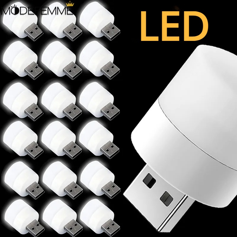 Portable Warm White Eye Protection Reading Book Light / 5V Super Bright ...