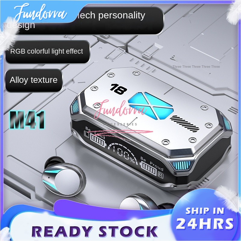 Original TWS M41 /M25 Wireless Headphones Gaming Earphone Bluetooth 5.3 ...