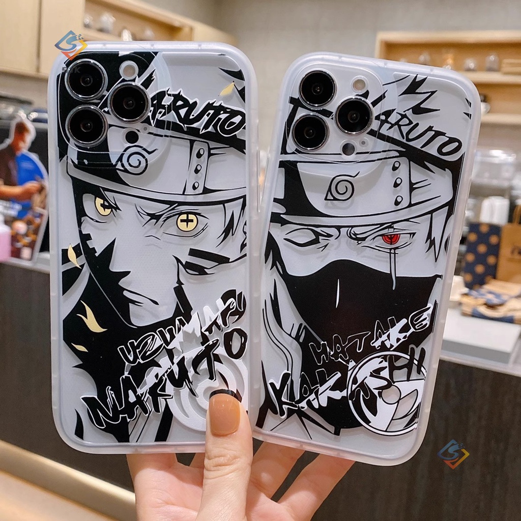 Fashionable anime Uzumaki Naruto and Hatake Kakashi and Sasuke cartoon ...