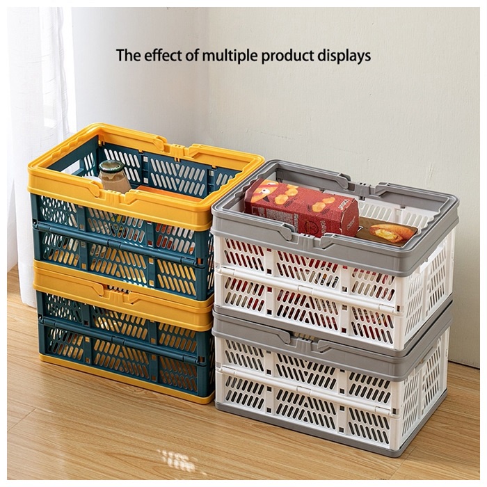 QUALITY Bakul Lipat Storage Basket Folding Box Basket Ikea Bakul Bekas ...