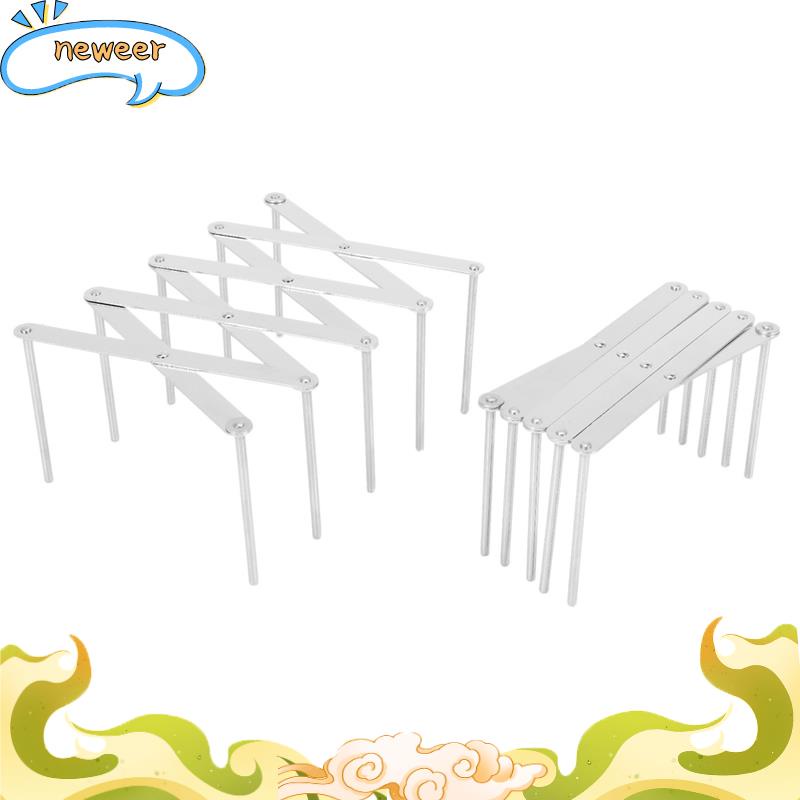 2 Pack Extendable Pot Lid Holders Multipurpose Steamer Rack Pans ...